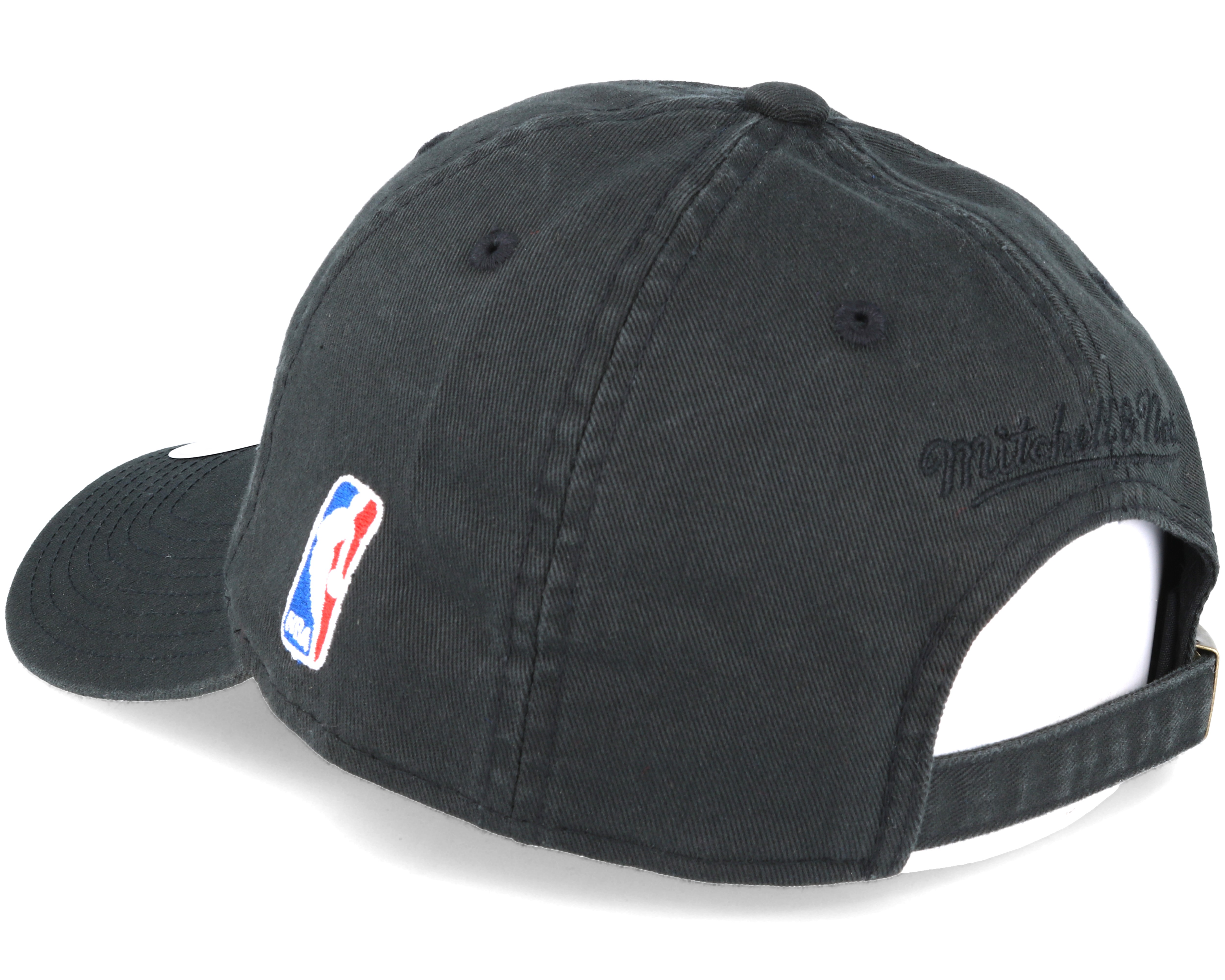 Chicago Bulls Special Script Dad Black Adjustable - Mitchell & Ness ...